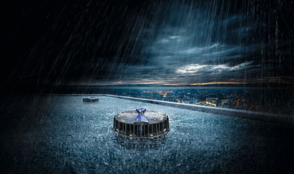 Geberit Pluvia Sifonik Çatı Drenaj Sistemi